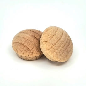 3/8" Beech Buttons | Shop Cincinnati Dowel & Wood Products