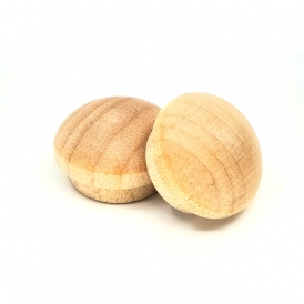 1" Birch Buttons | Shop Cincinnati Dowel & Wood Products