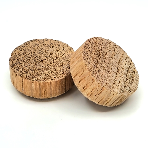 1/4" x 1/2" Red Oak End Grain Floor Plugs | Shop Cincinnati Dowel ...
