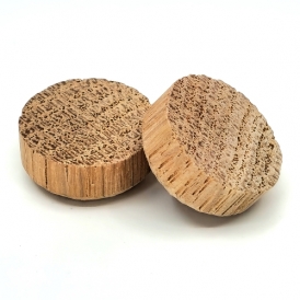 1/4" x 1/2" Red Oak End Grain Floor Plugs | Shop Cincinnati Dowel ...