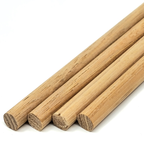 Hickory Square Cut Striker Tips | Shop Cincinnati Dowel & Wood Products