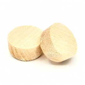 1-1/4" Maple Side Grain Plugs | Shop Cincinnati Dowel & Wood Products