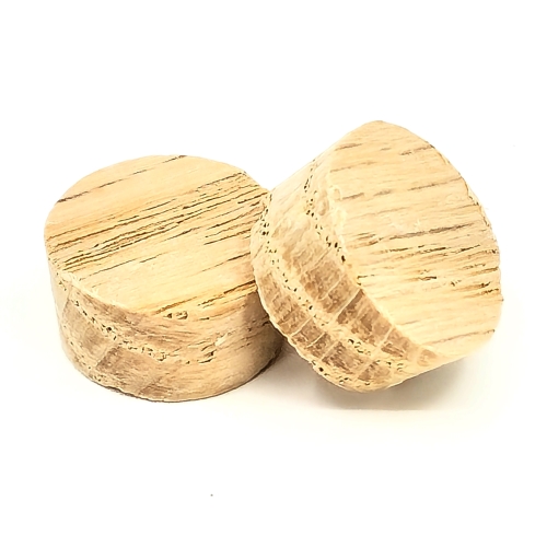 1" White Oak Side Grain Plugs | Shop Cincinnati Dowel & Wood Products